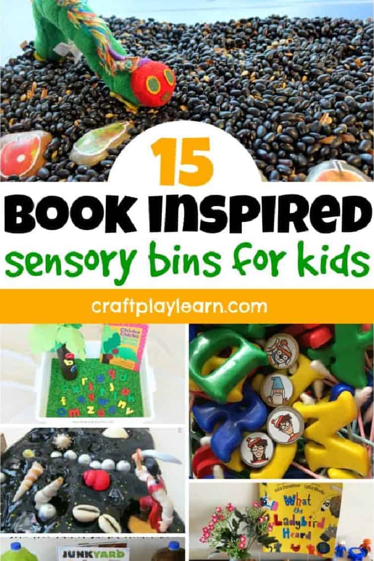 15 Sensory Bins Inspired By Books - Craft Play Learn