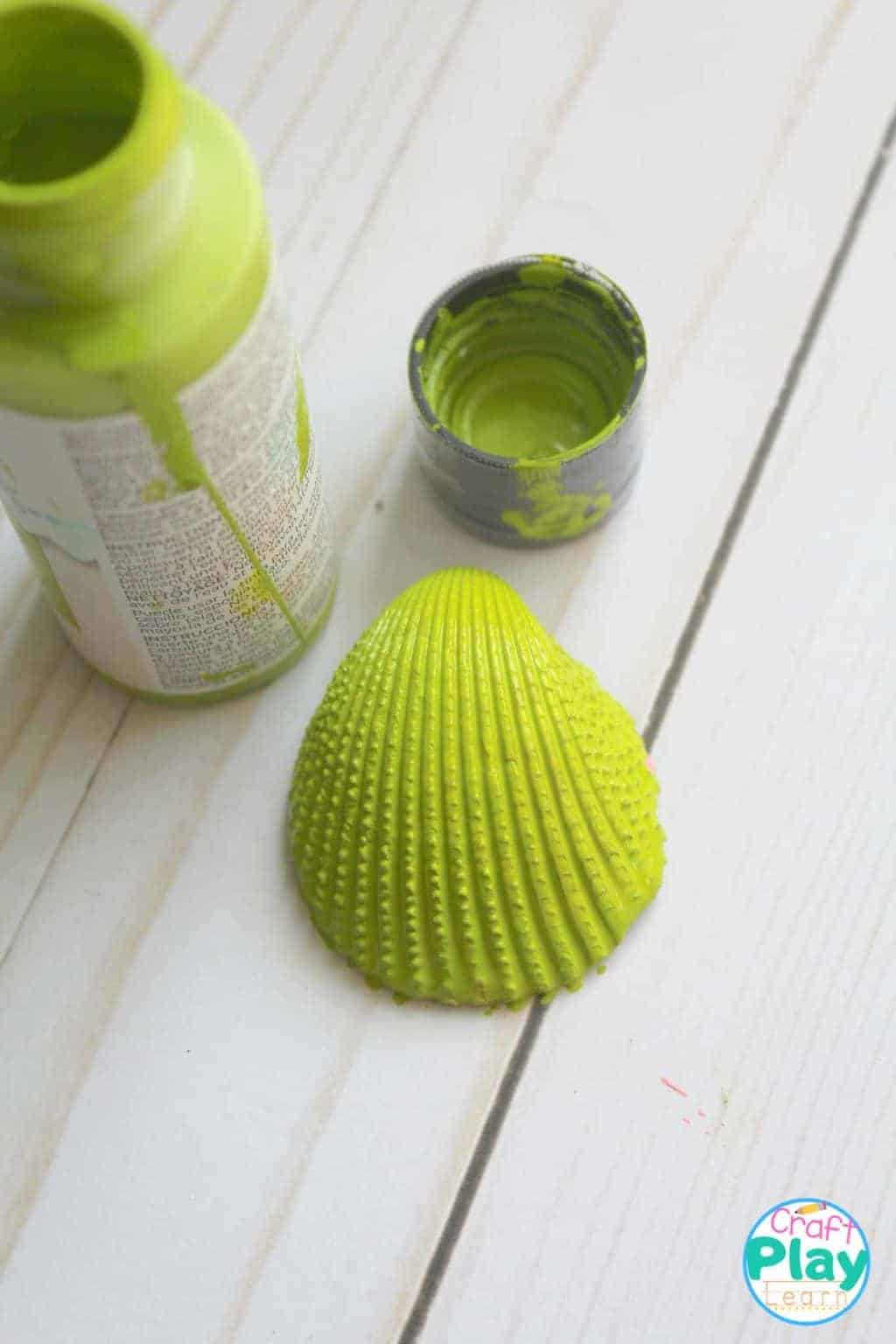 DIY Seashell Turtle Craft Ideas For Kids - Craft Play Learn