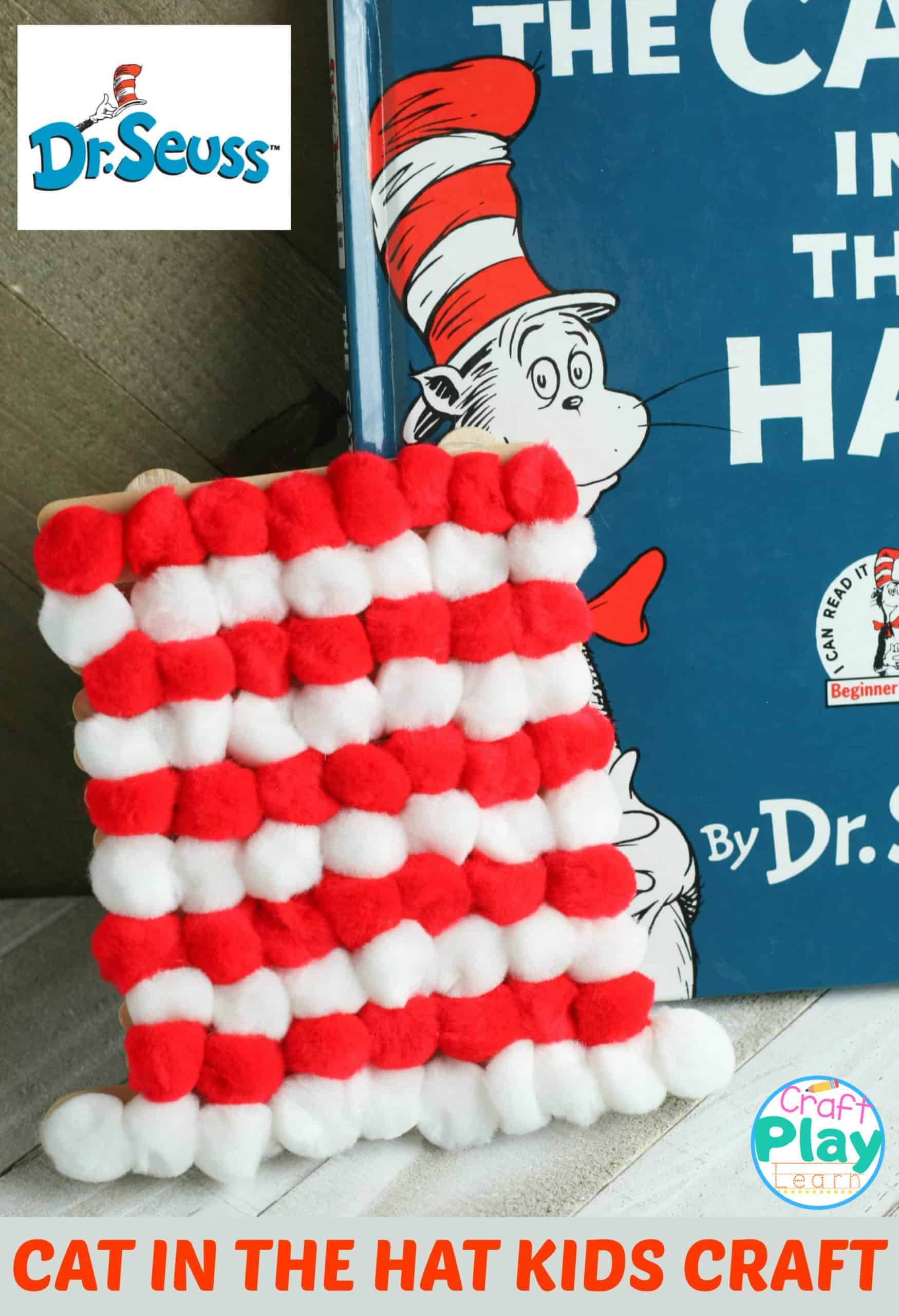 Easy Cat In The Hat Preschool Craft Craft Play Learn