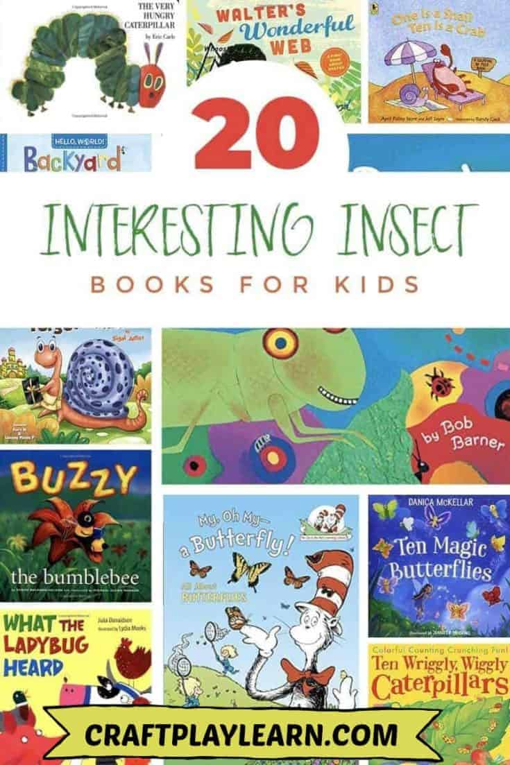 The Best Insect Books For Preschoolers - Craft Play Learn