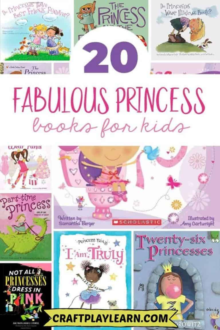 The Best Princess Books For Kids To Read - Craft Play Learn By The ...