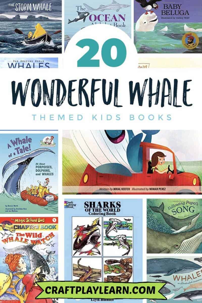 Wonderful Whale Books For Kids - Craft Play Learn
