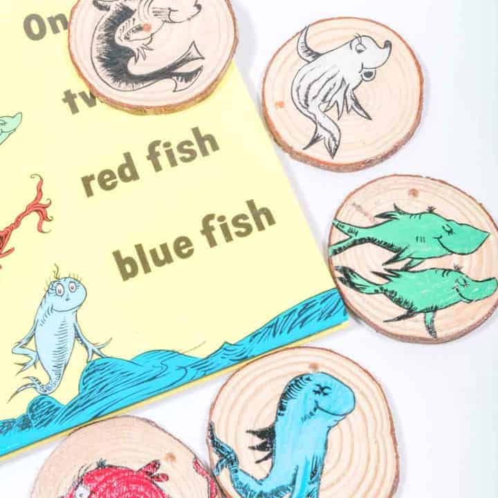 Dr Seuss Fish Outline