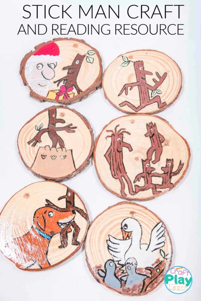 Stick Man Craft For Kids And Reading Resource - Craft Play Learn