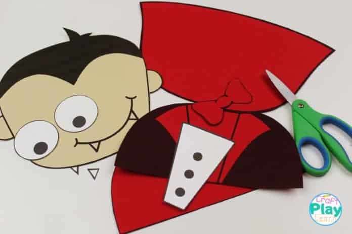Easy Vampire Craft Idea For Kids Ideas & Tricks - Craft Play Learn