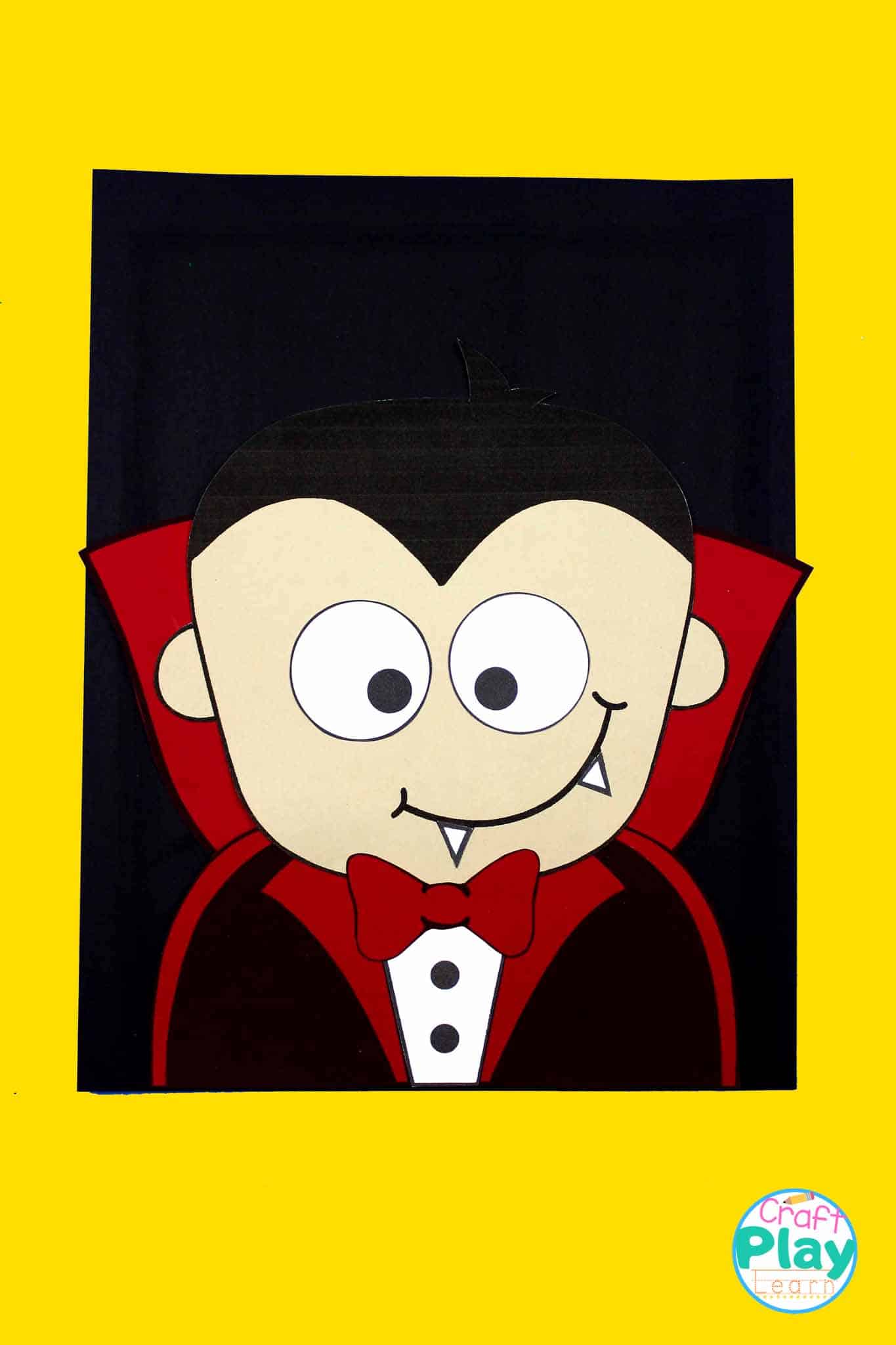 Easy Vampire Craft Idea For Kids Ideas & Tricks - Craft Play Learn