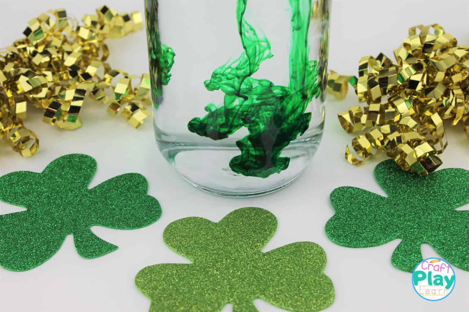 Saint Patrick's Day Activity: Shaving Cream Rain - Craft Play Learn