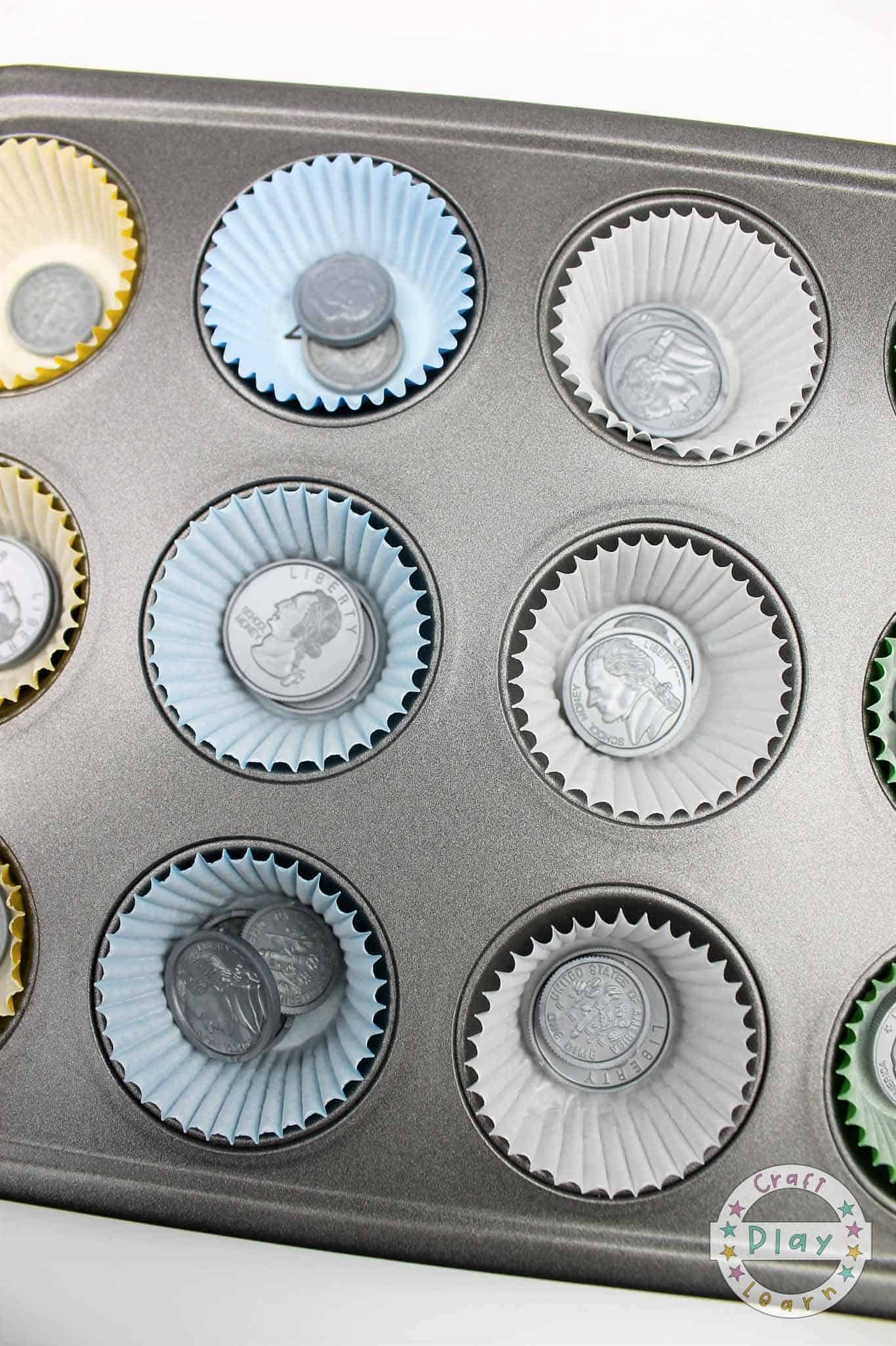 Money Counting Math Activity and Challenges - Craft Play Learn