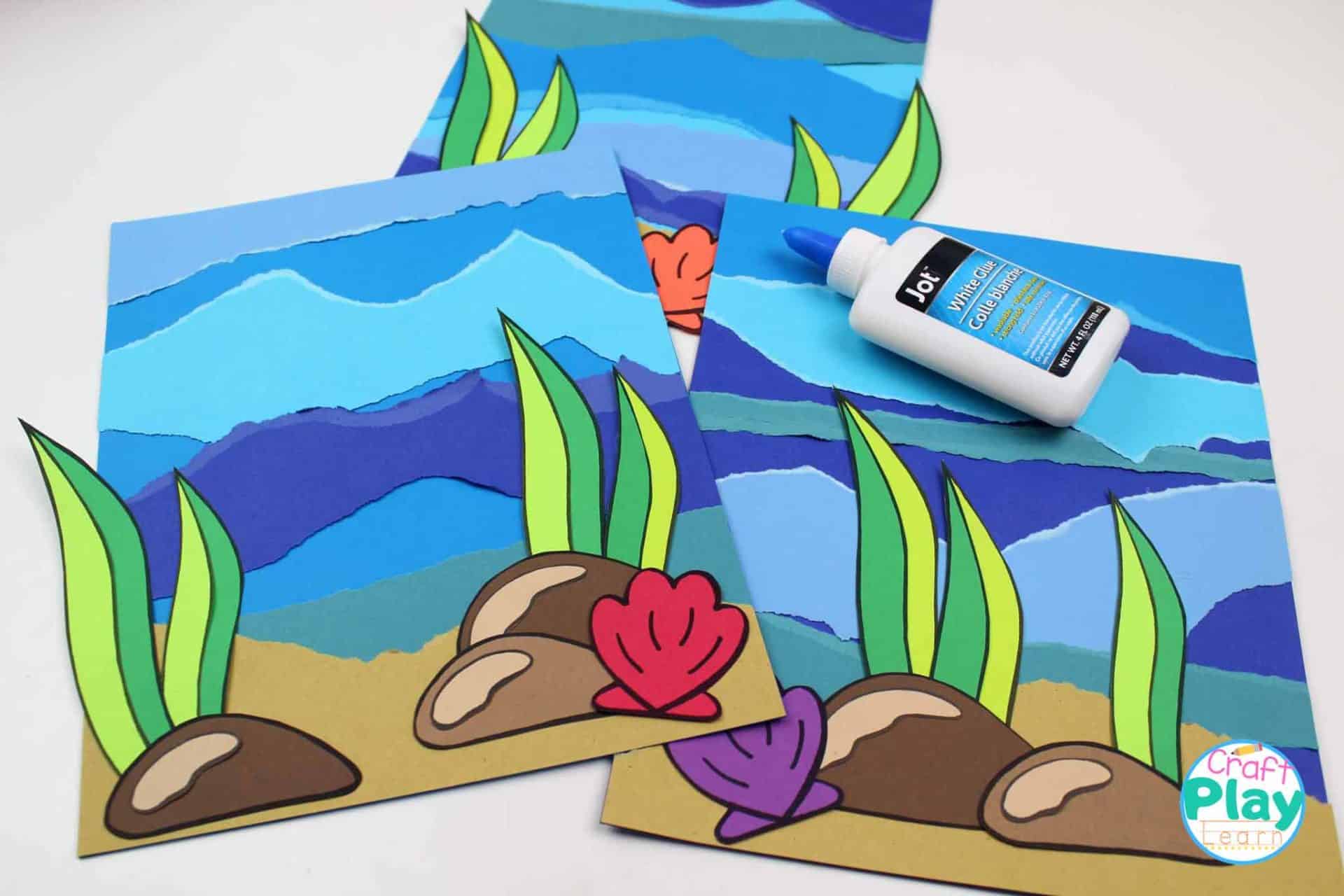 Fish Art And Craft Project For Kids - Craft Play Learn