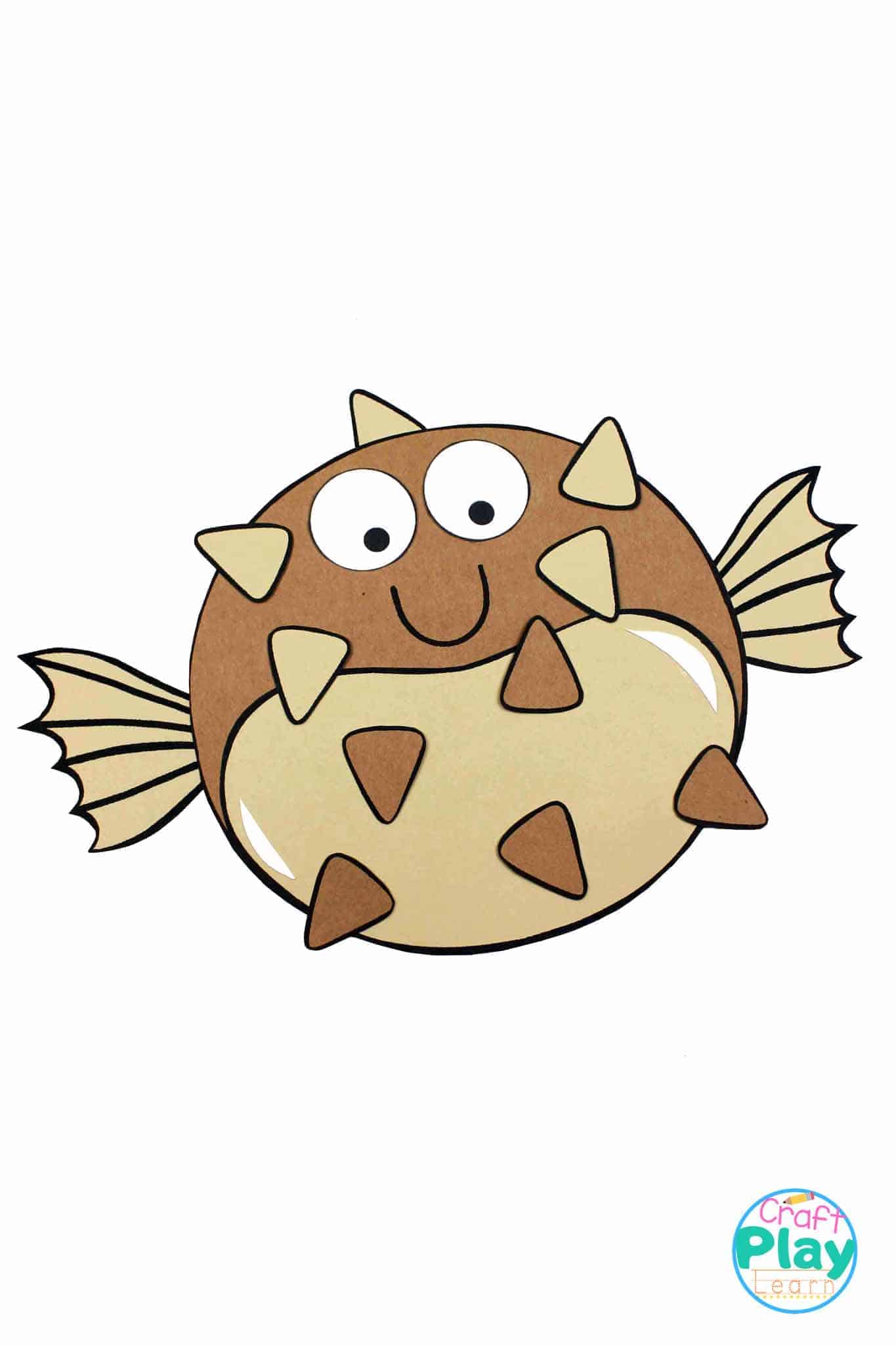 Puffer Fish Craft Project For Kids - Craft Play Learn