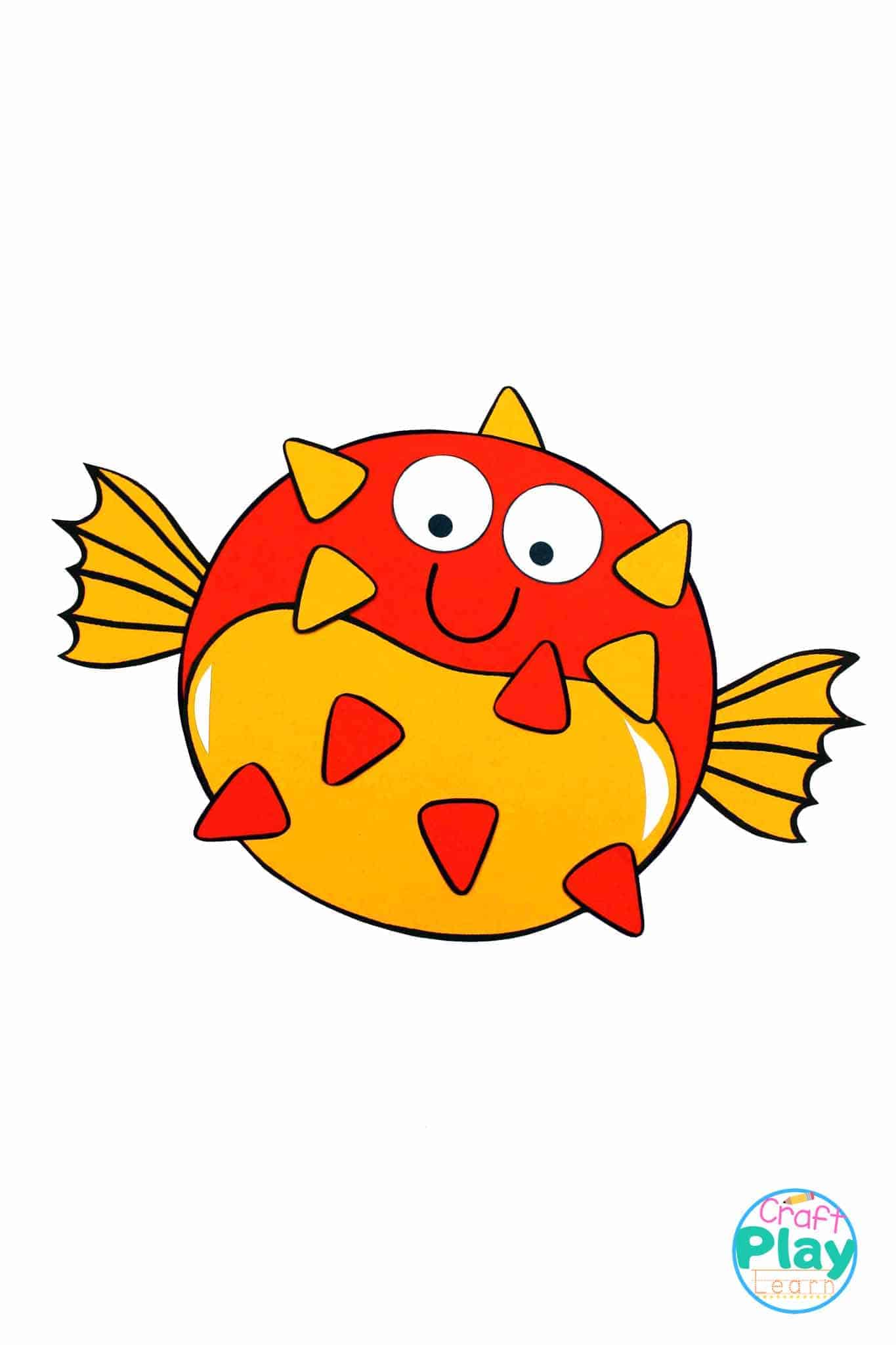Puffer Fish Craft Project For Kids - Craft Play Learn
