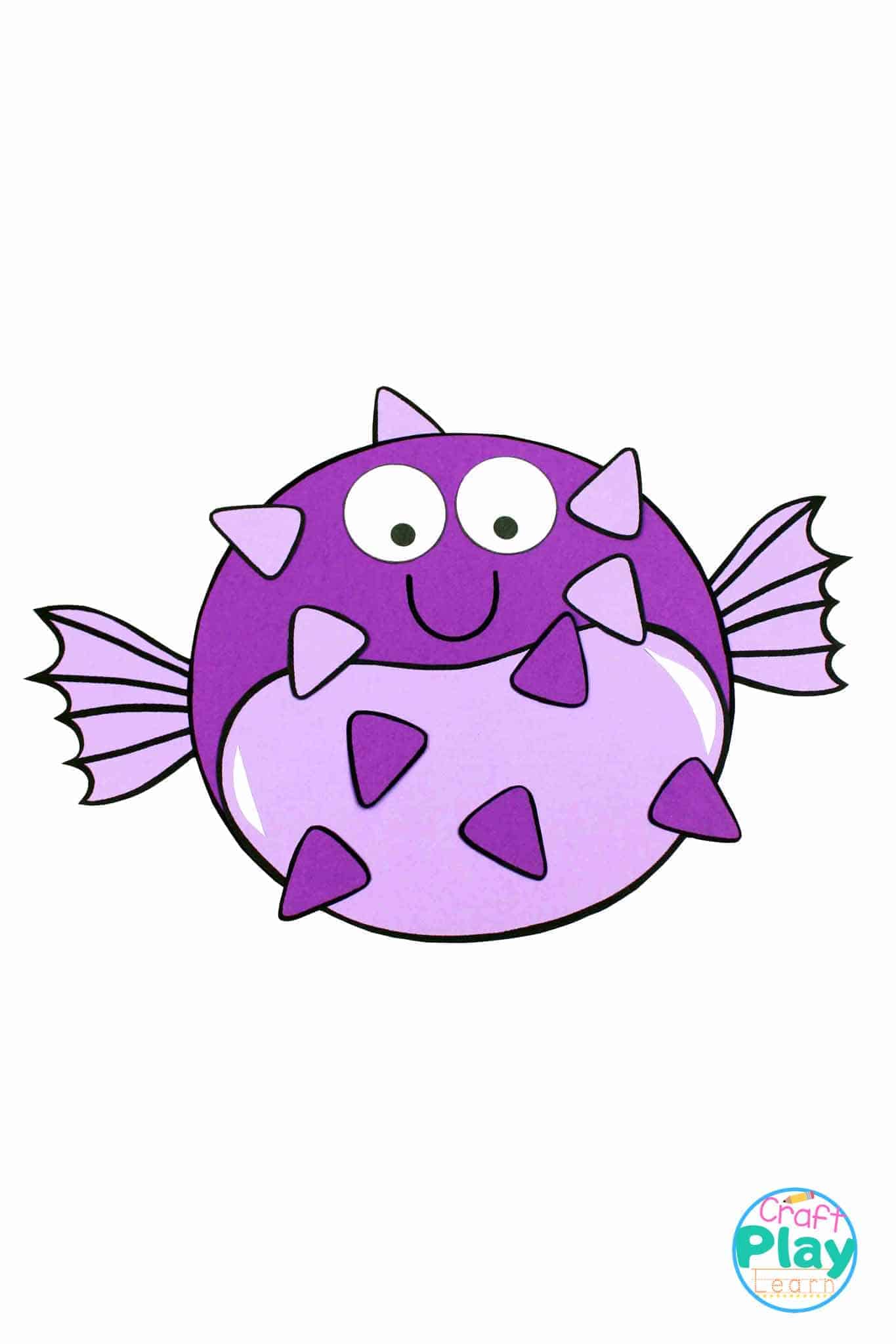 Puffer Fish Craft Project For Kids - Craft Play Learn