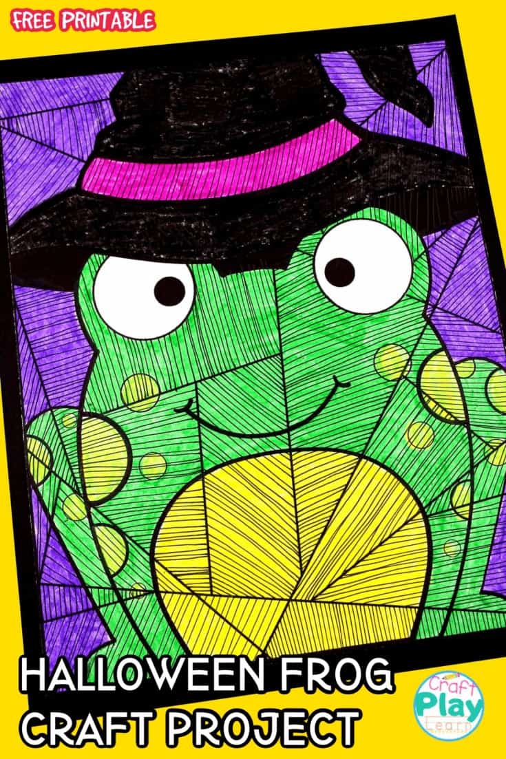 Halloween Zombie Template - Craft Play Learn