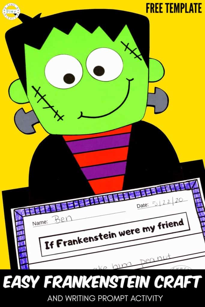 Frankenstein Craft And Activity For Kids - Craft Play Learn