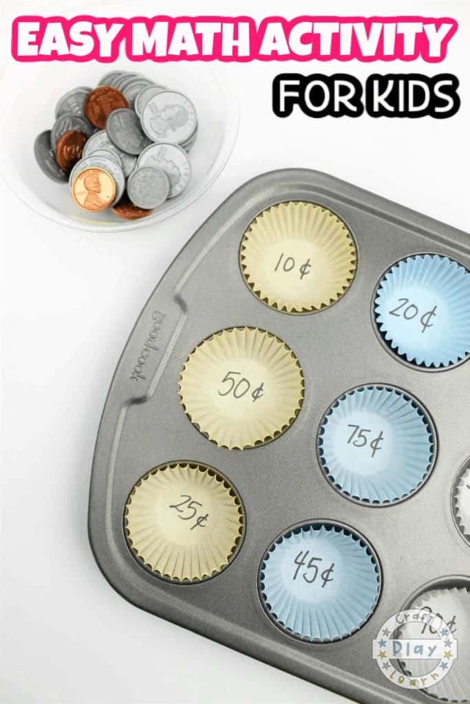 Money Counting Math Activity and Challenges - Craft Play Learn