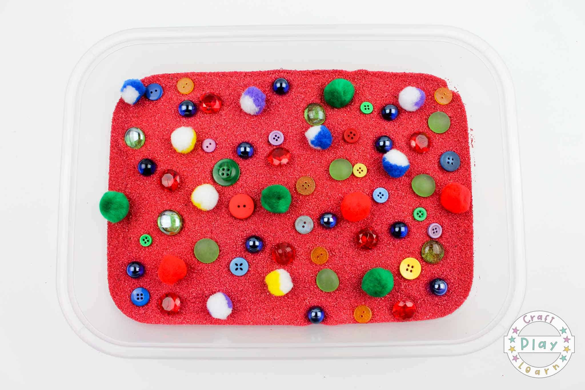 Rainbow Sensory Bin For Learning Colors - Craft Play Learn By The ...