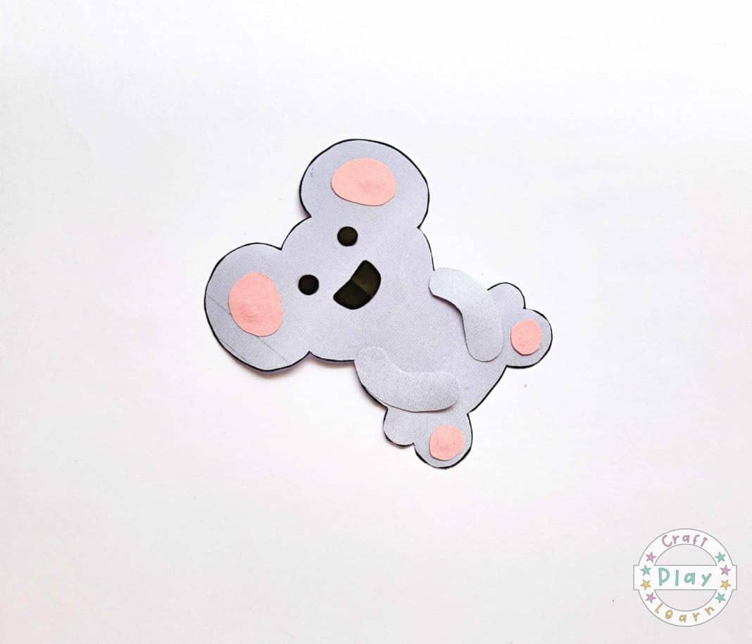 Koala Bear Paper Plate Craft For Kids - Craft Play Learn