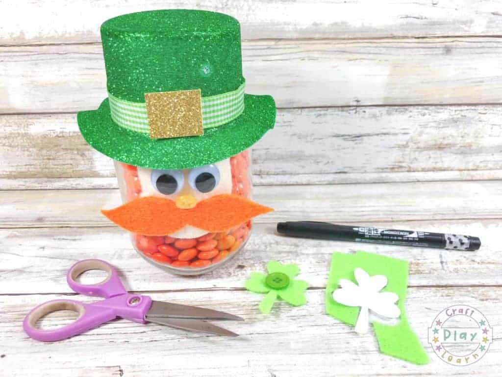Saint Patricks Day Leprechaun Craft - Craft Play Learn
