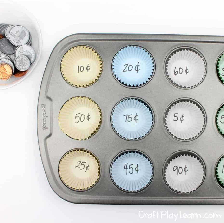 Money Counting Math Activity and Challenges - Craft Play Learn