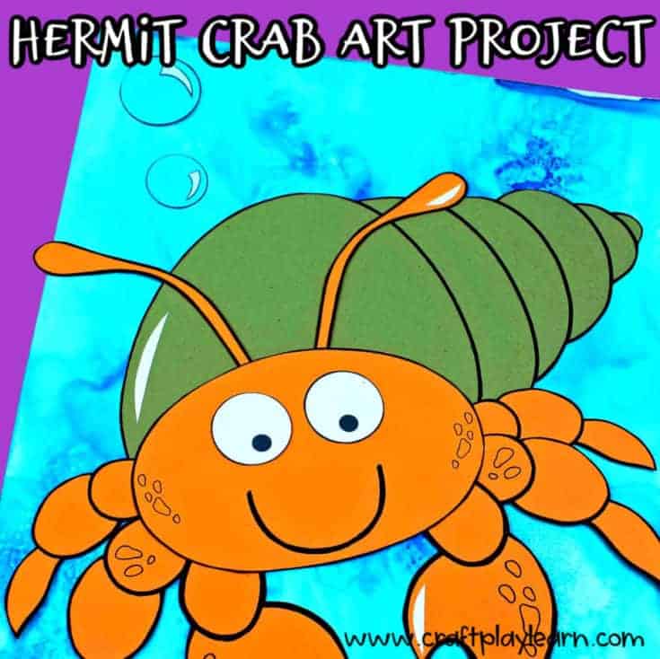 Hermit Crab Craft Idea For Kids Craft - Craft Play Learn