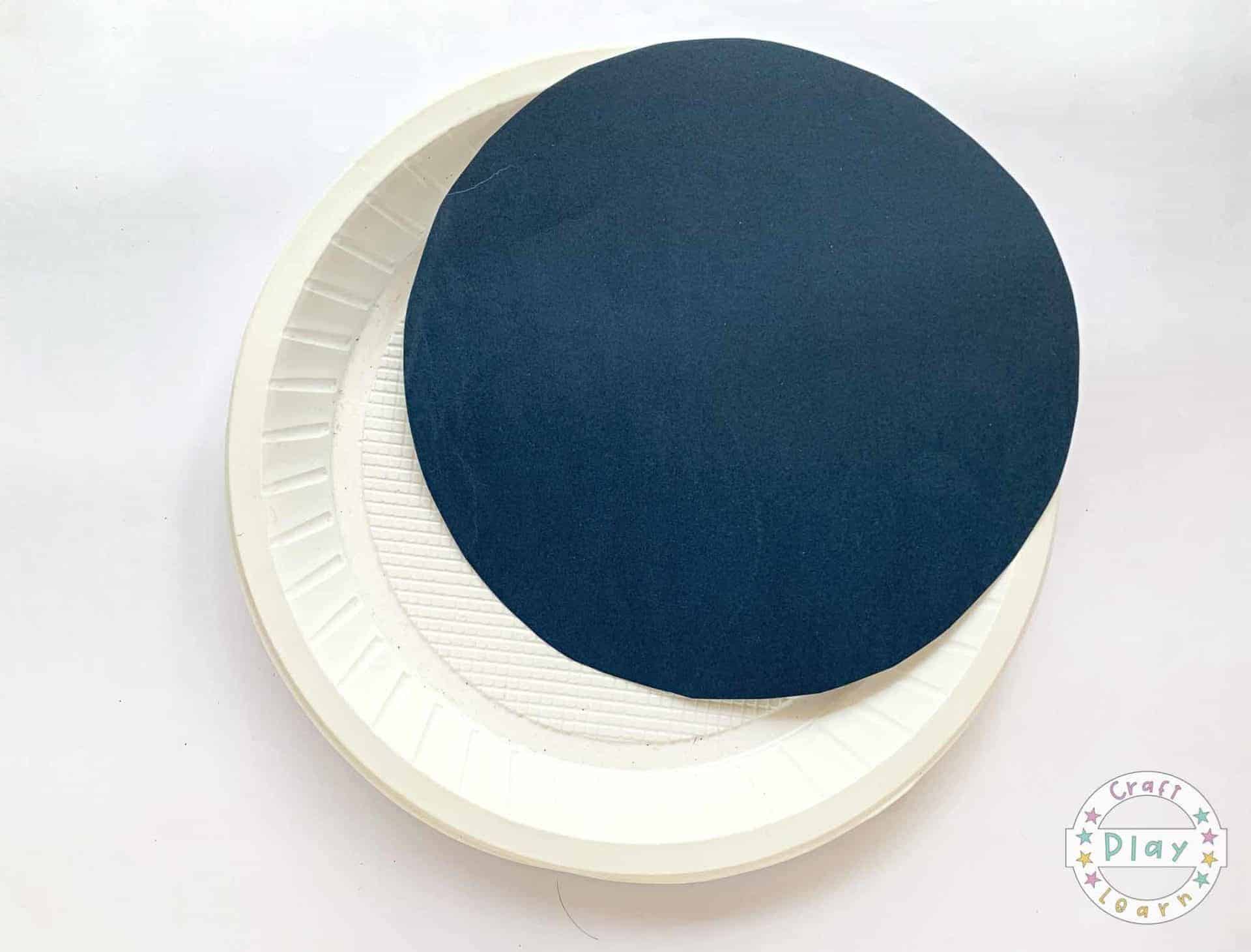 Paper Plate Space Craft For Kids - Craft Play Learn