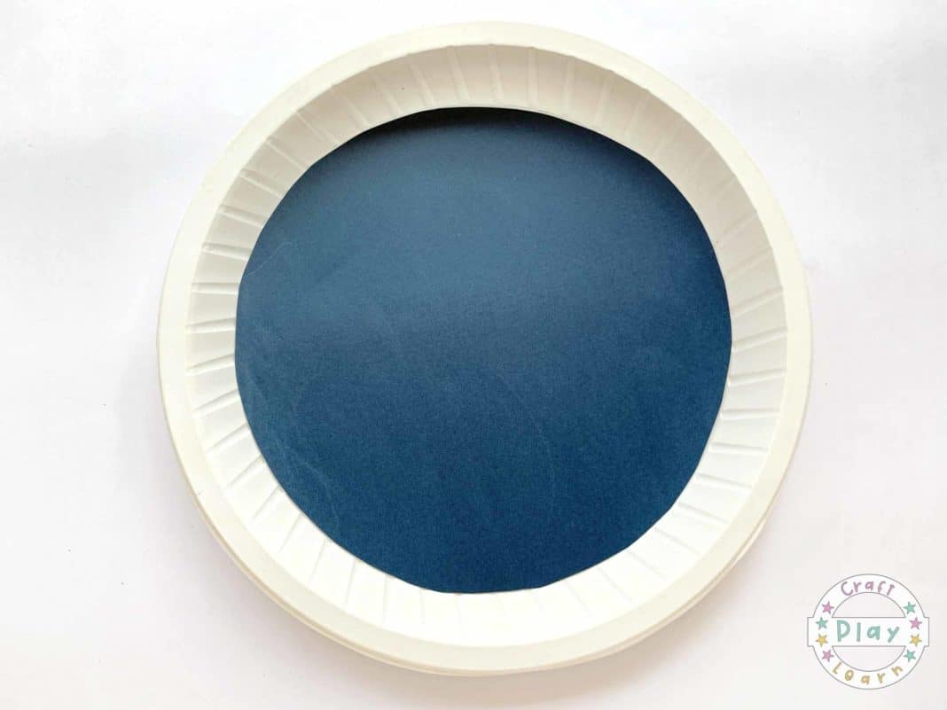 Paper Plate Space Craft For Kids - Craft Play Learn