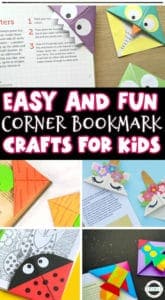 Corner Bookmarks Kids Will Love - Craft Play Learn