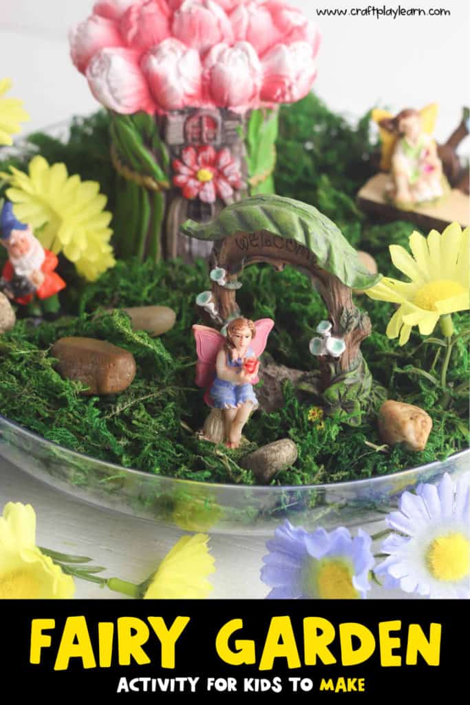 DIY Fairy Garden Activity For Kids - Craft Play Learn