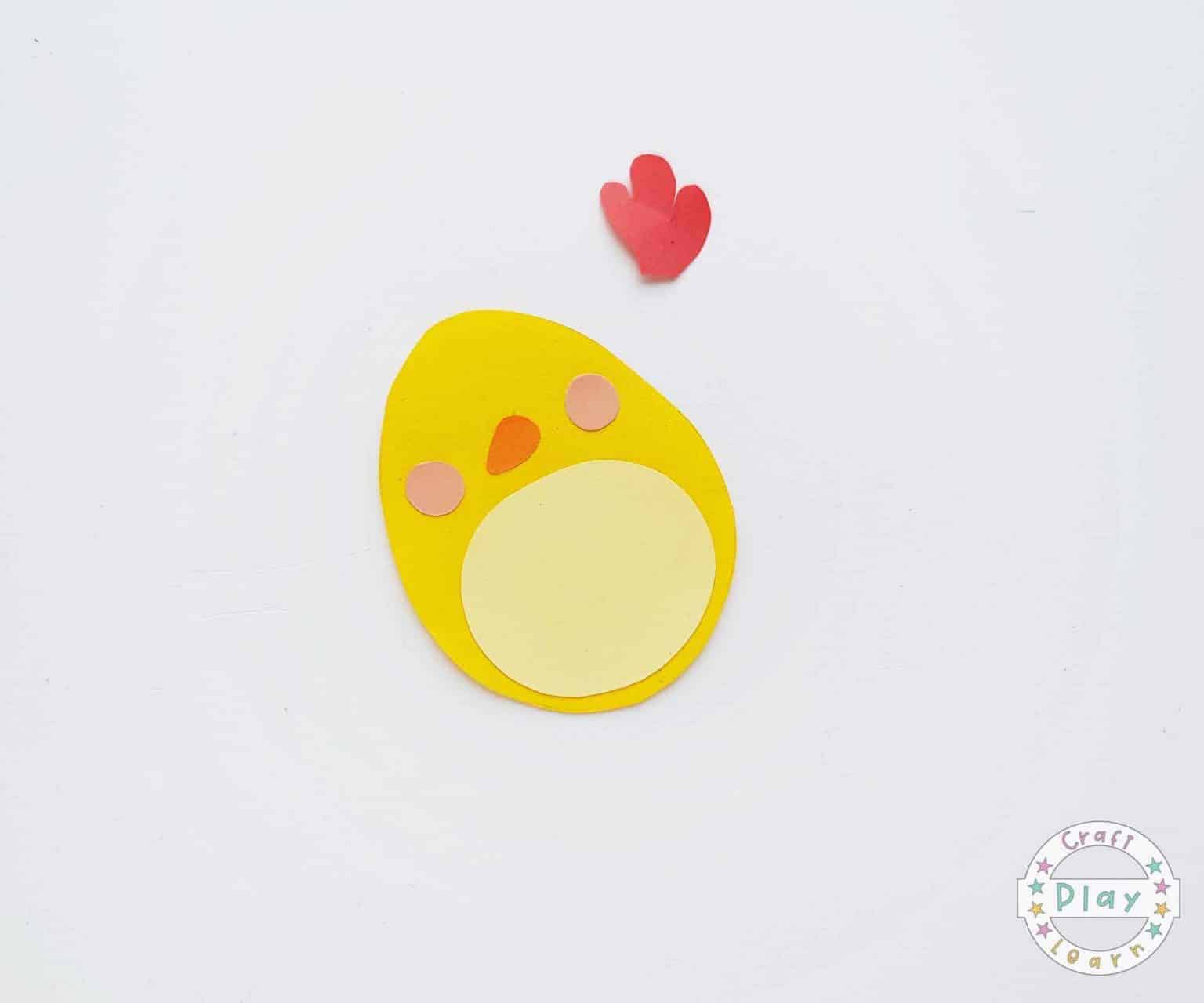 Easter Chick Paper Craft - Craft Play Learn