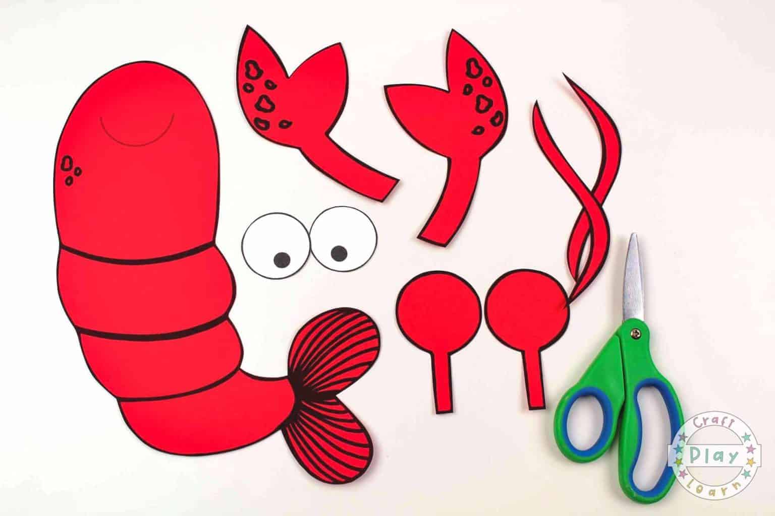 DIY Lobster Craft Kids Will Love - Craft Play Learn