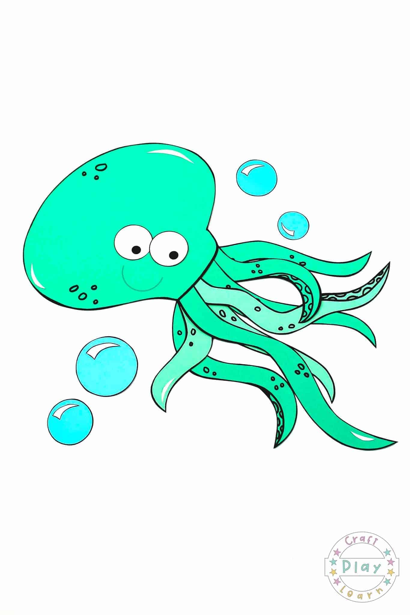 Easy Octopus Art And Craft Project For Kids - Craft Play Learn