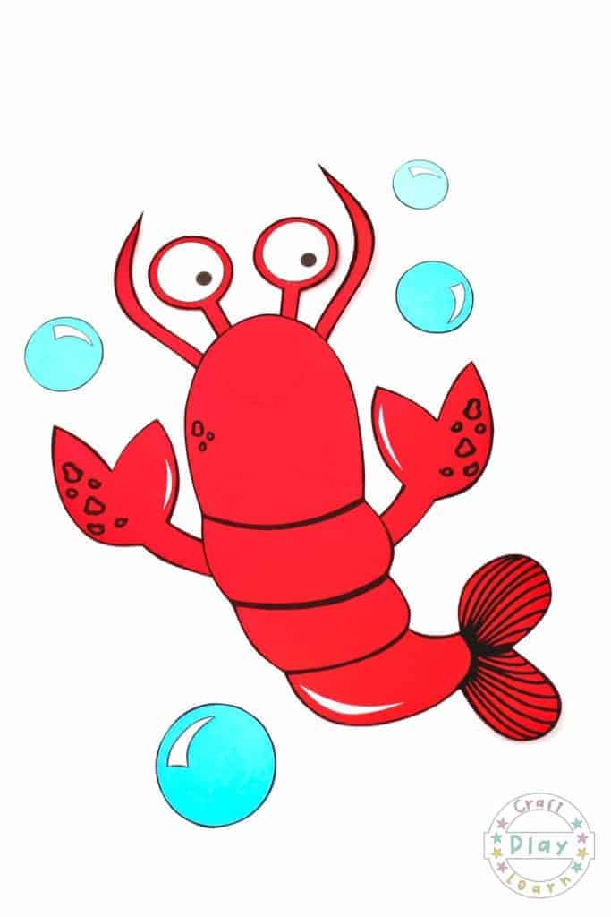 DIY Lobster Craft Kids Will Love - Craft Play Learn