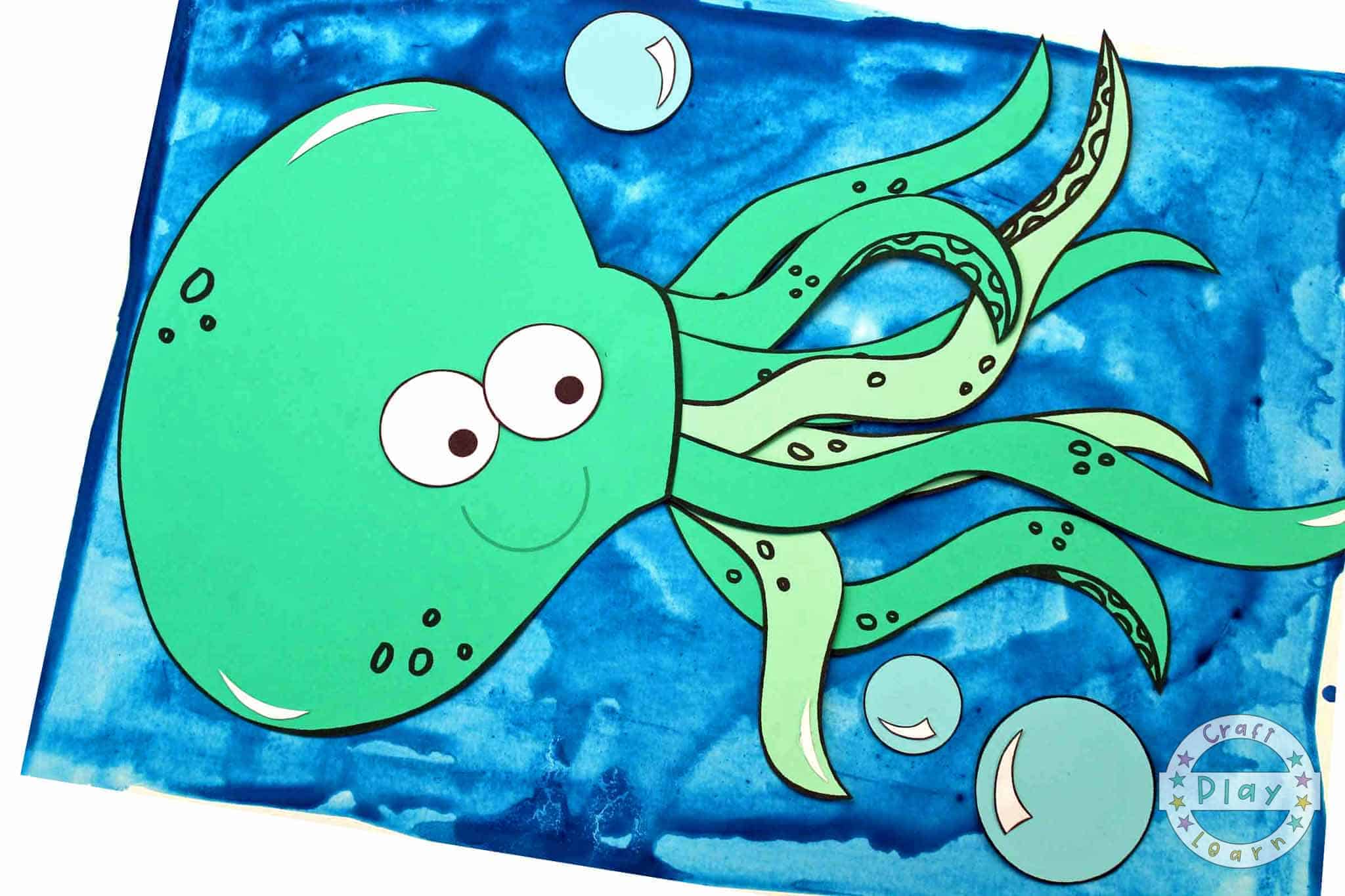 Easy Octopus Art And Craft Project For Kids - Craft Play Learn