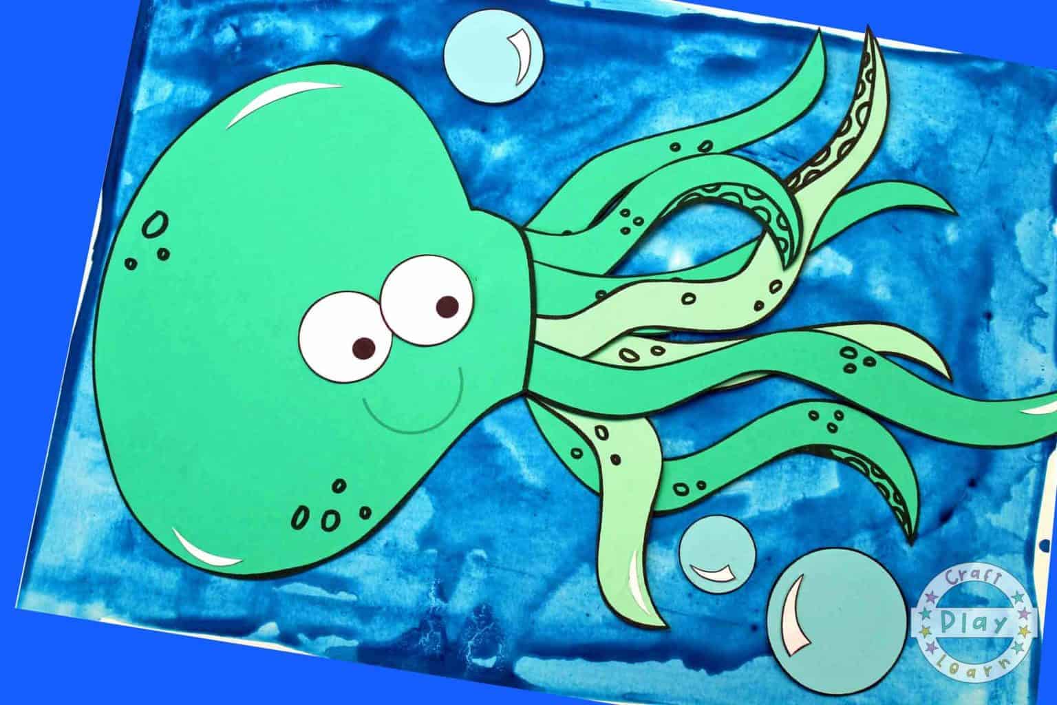 Easy Octopus Art And Craft Project For Kids - Craft Play Learn