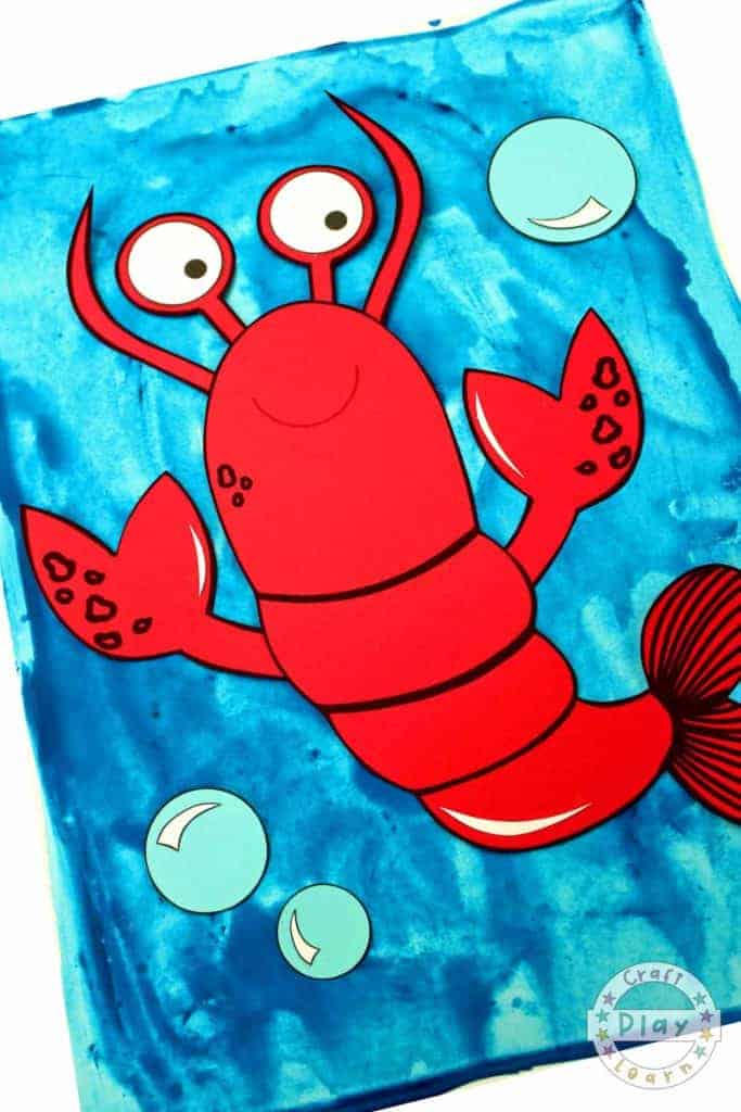 DIY Lobster Craft Kids Will Love - Craft Play Learn