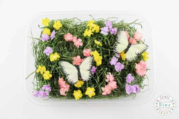 Butterfly Garden Sensory Activity - Craft Play Learn