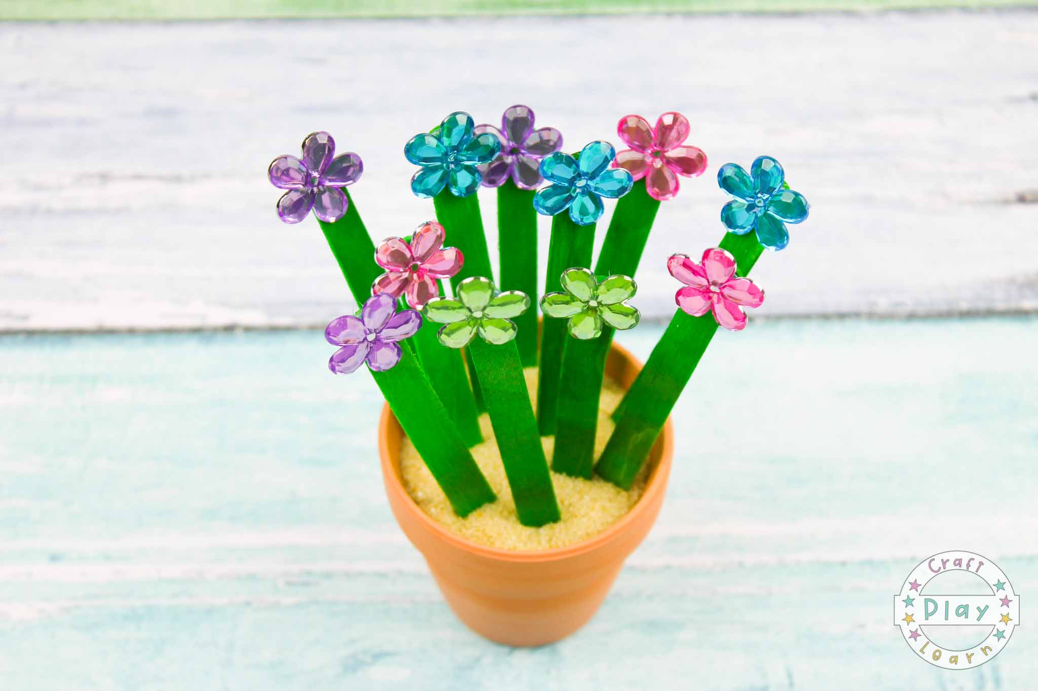 Mother’s Day Flower Pot Craft for Kids - Craft Play Learn