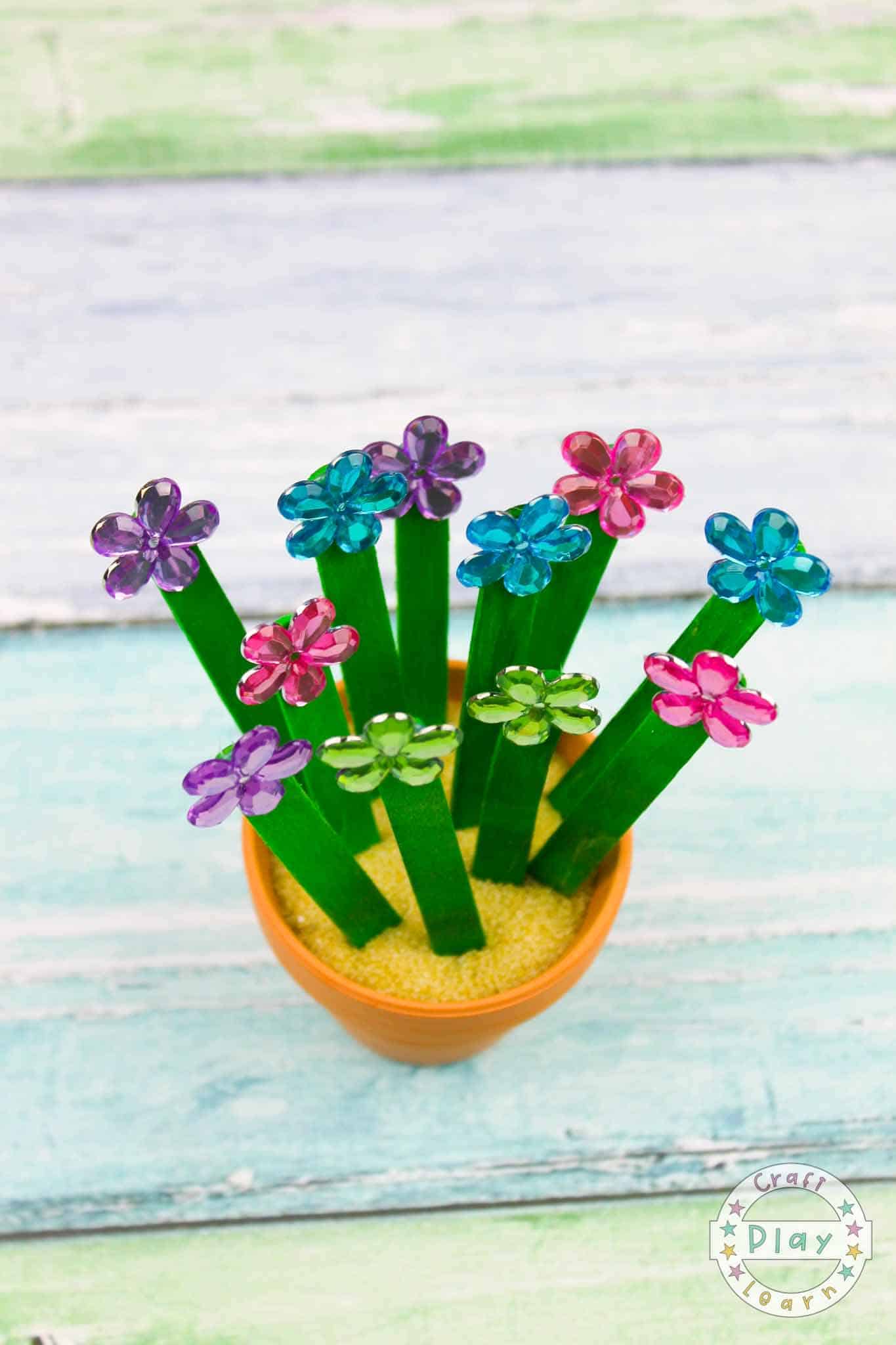 Mother’s Day Flower Pot Craft for Kids - Craft Play Learn