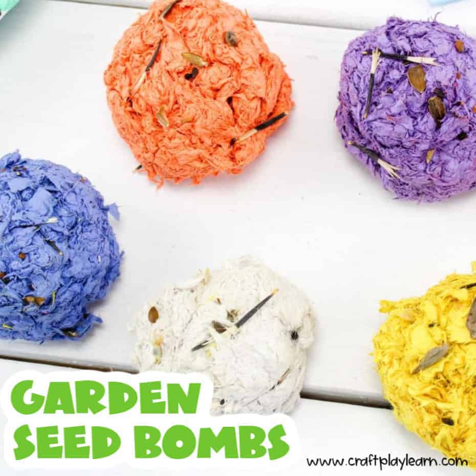 How To Make Seed Bombs - Craft Play Learn