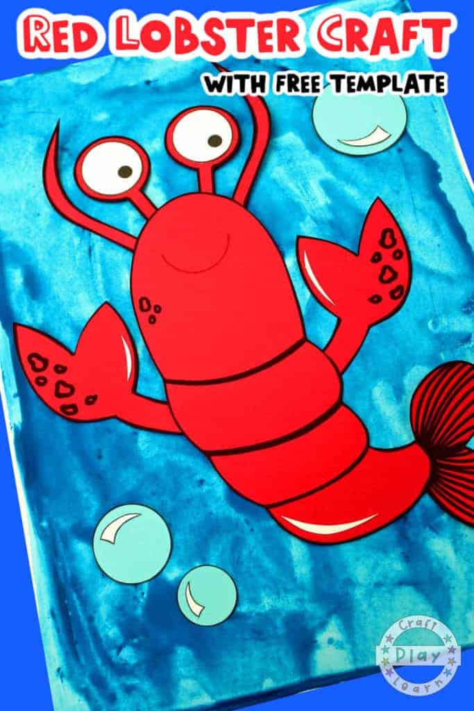 DIY Lobster Craft Kids Will Love - Craft Play Learn