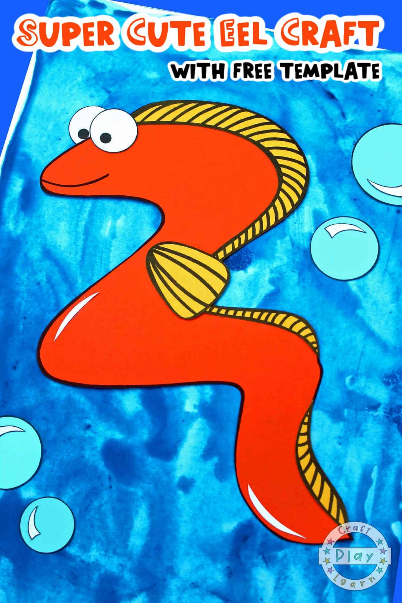 Printable Eel Craft For Kids - Craft Play Learn