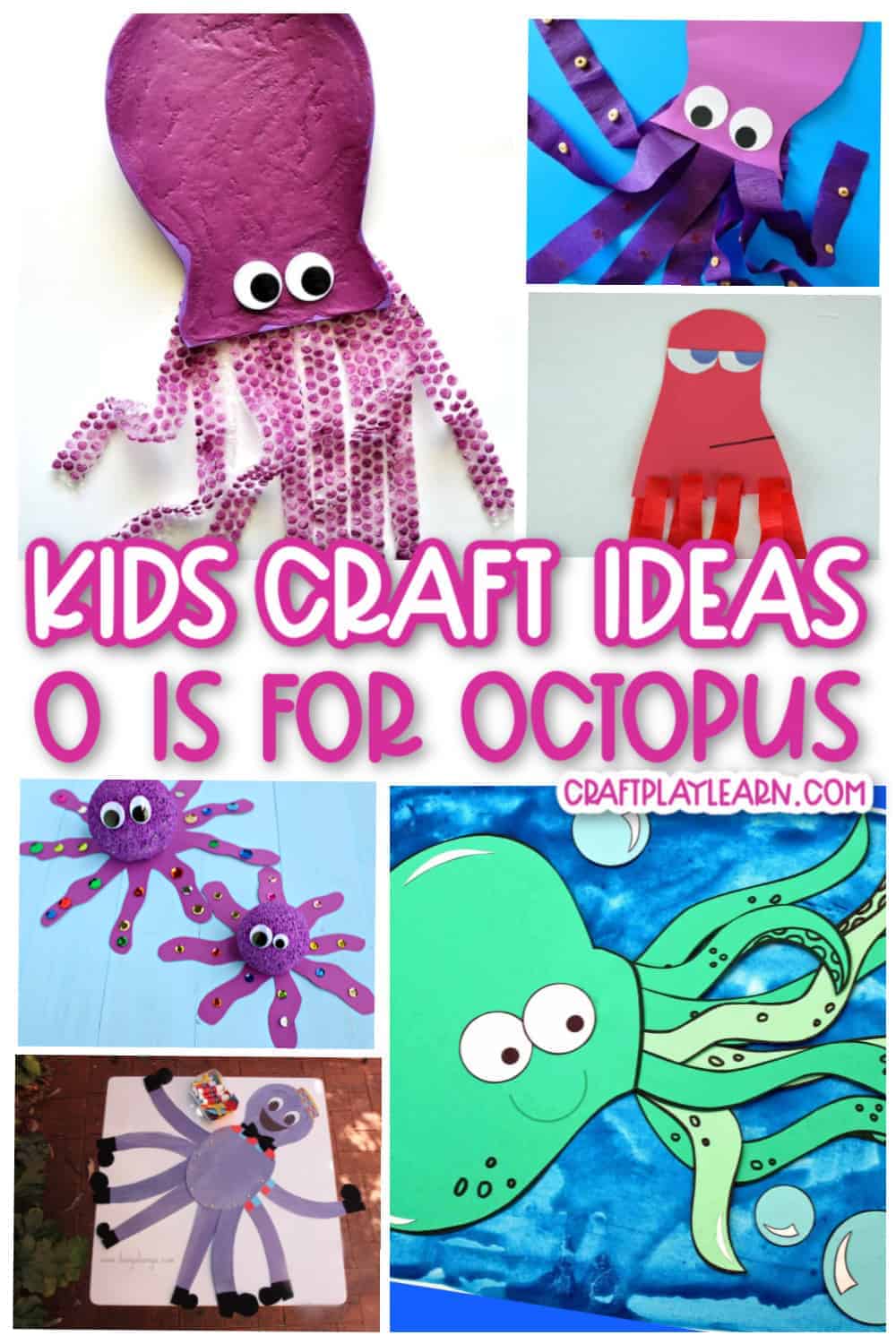 Octopus Craft Ideas For Kids - Craft Play Learn