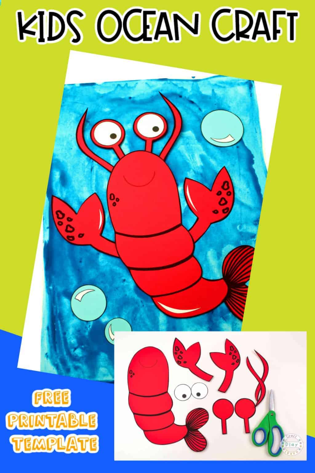 DIY Lobster Craft Kids Will Love - Craft Play Learn
