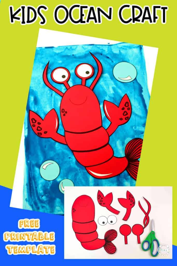 DIY Lobster Craft Kids Will Love - Craft Play Learn