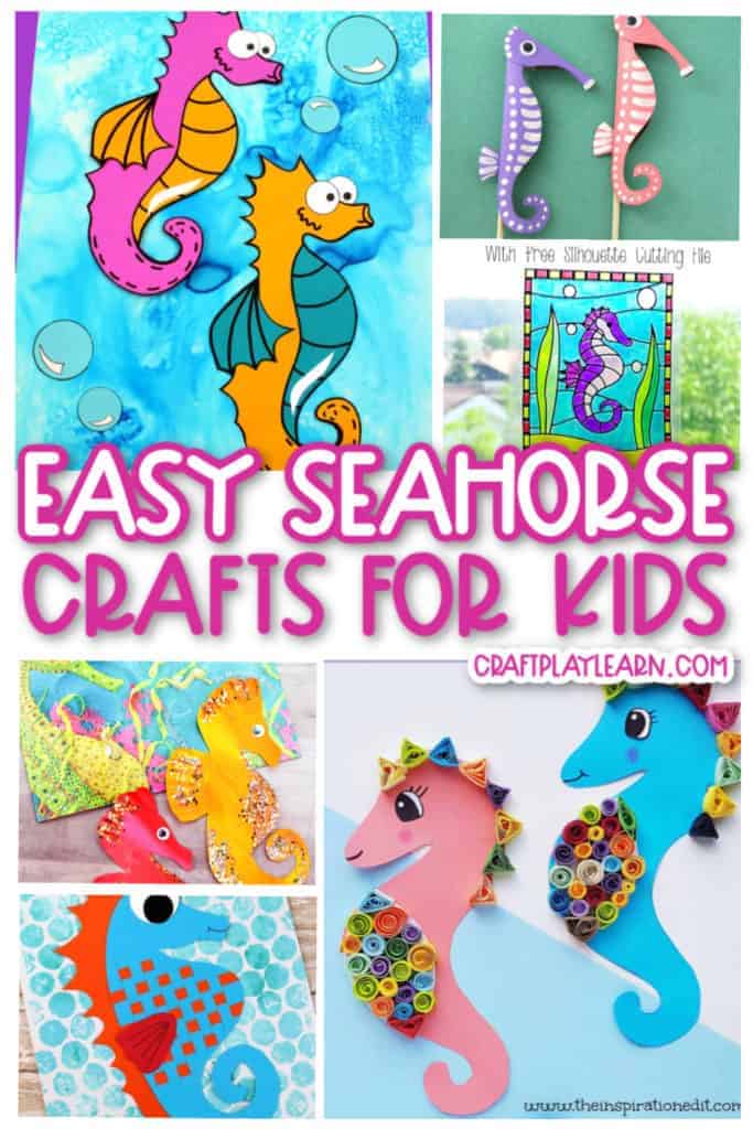Fun Seahorse Craft Ideas For Kids - Craft Play Learn