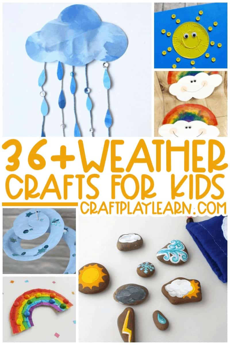 The Best Weather Crafts For Kids Craft Play Learn