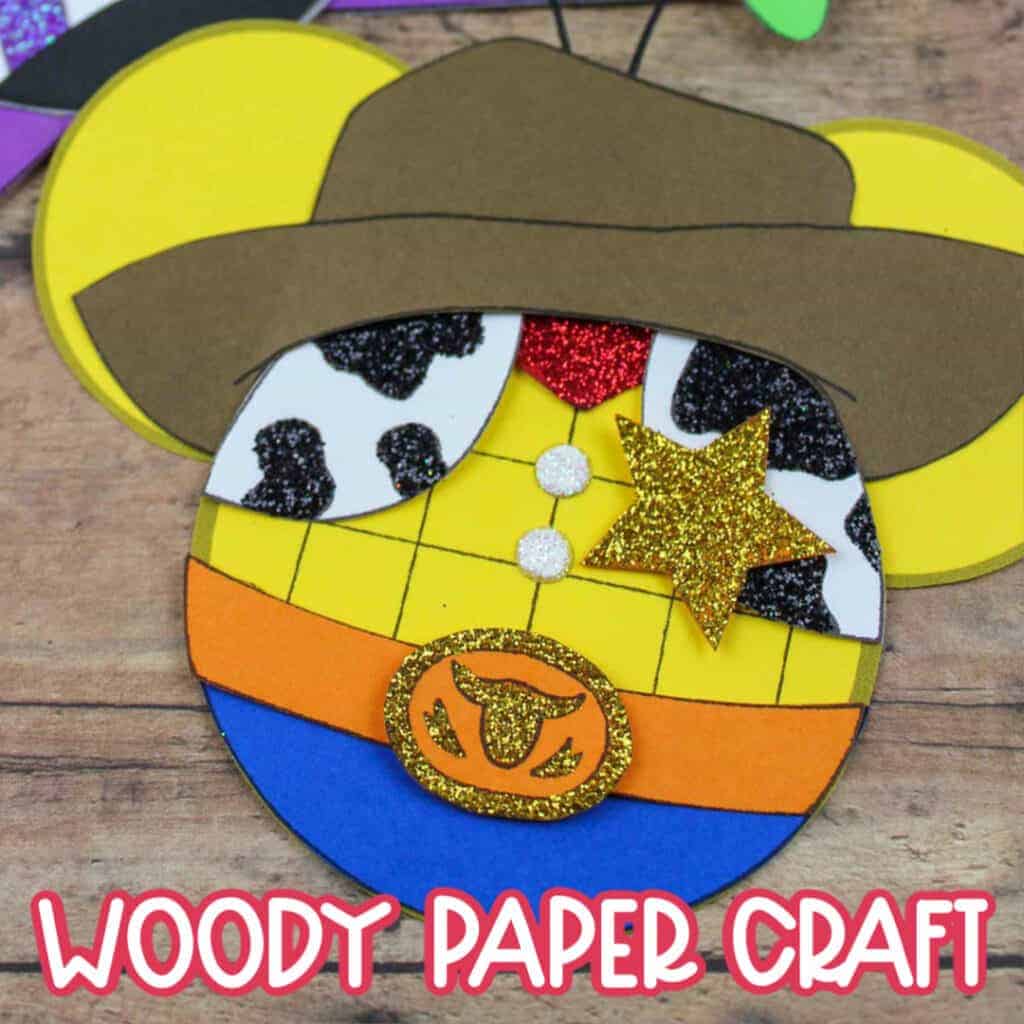 Disney Toy Story Woody Craft - Craft Play Learn