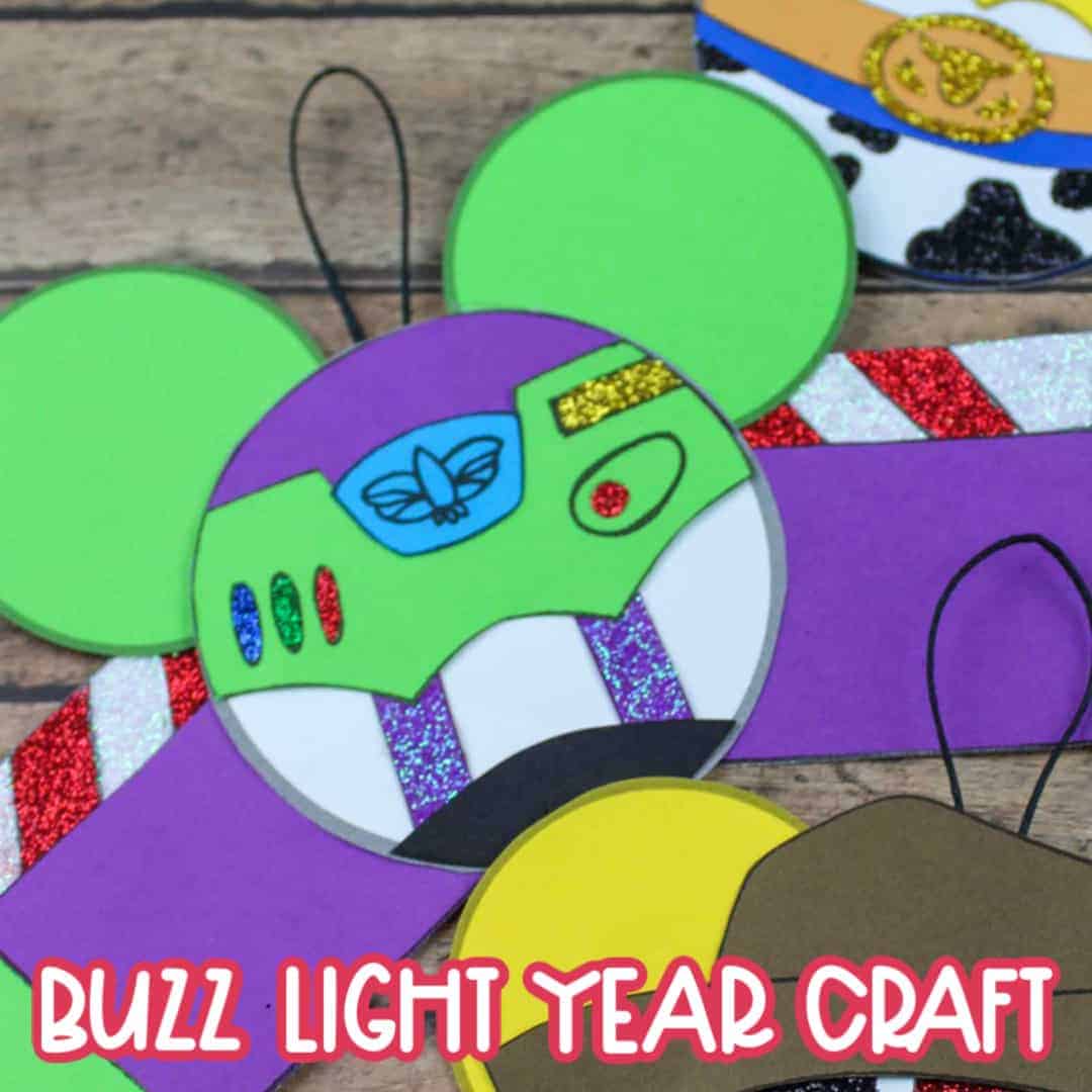 Buzz Light Year Toy Story Template And Craft - Craft Play Learn