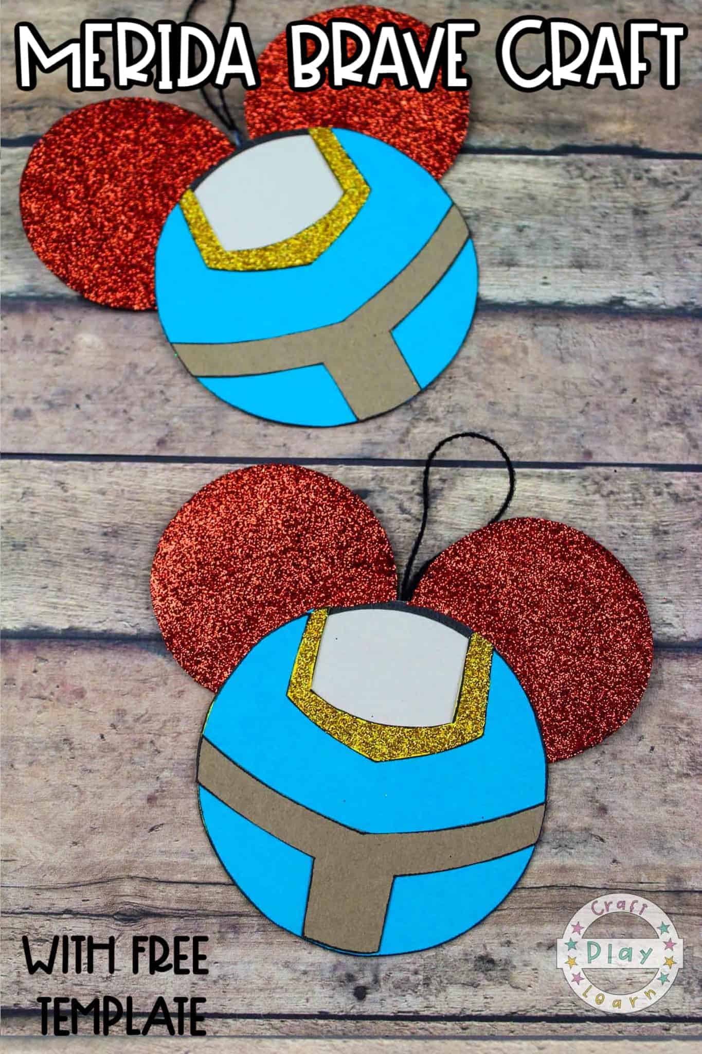 Disney Brave Merida Paper Craft - Craft Play Learn