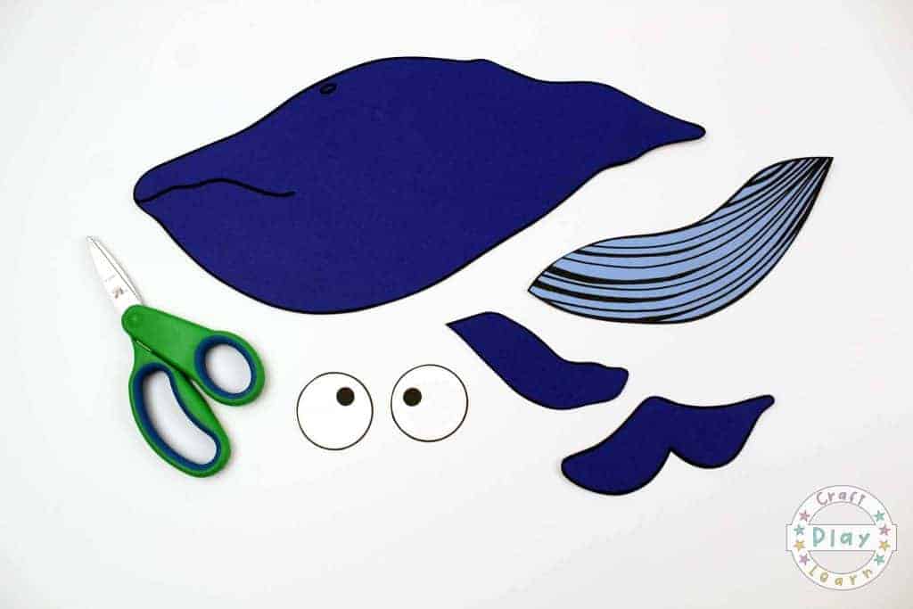 Easy Blue Whale Craft Idea For Kids - Craft Play Learn